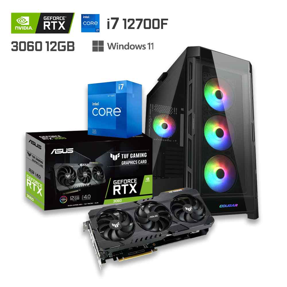 IGH Components - Pc Gamer Core I7 12va - Rtx 3060 - 32gb Ddr4
